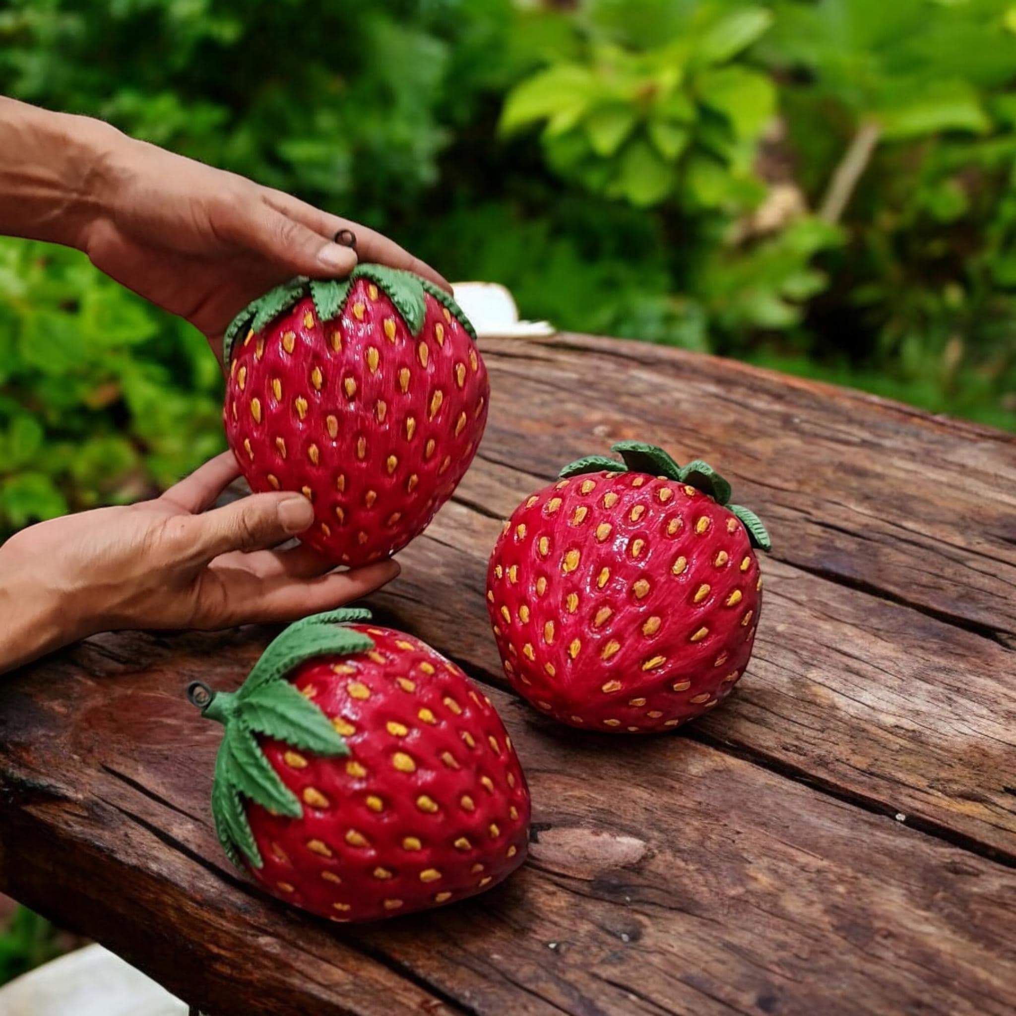 Giant Decorative Strawberry - Realistic Replica for Stunning Displays ...