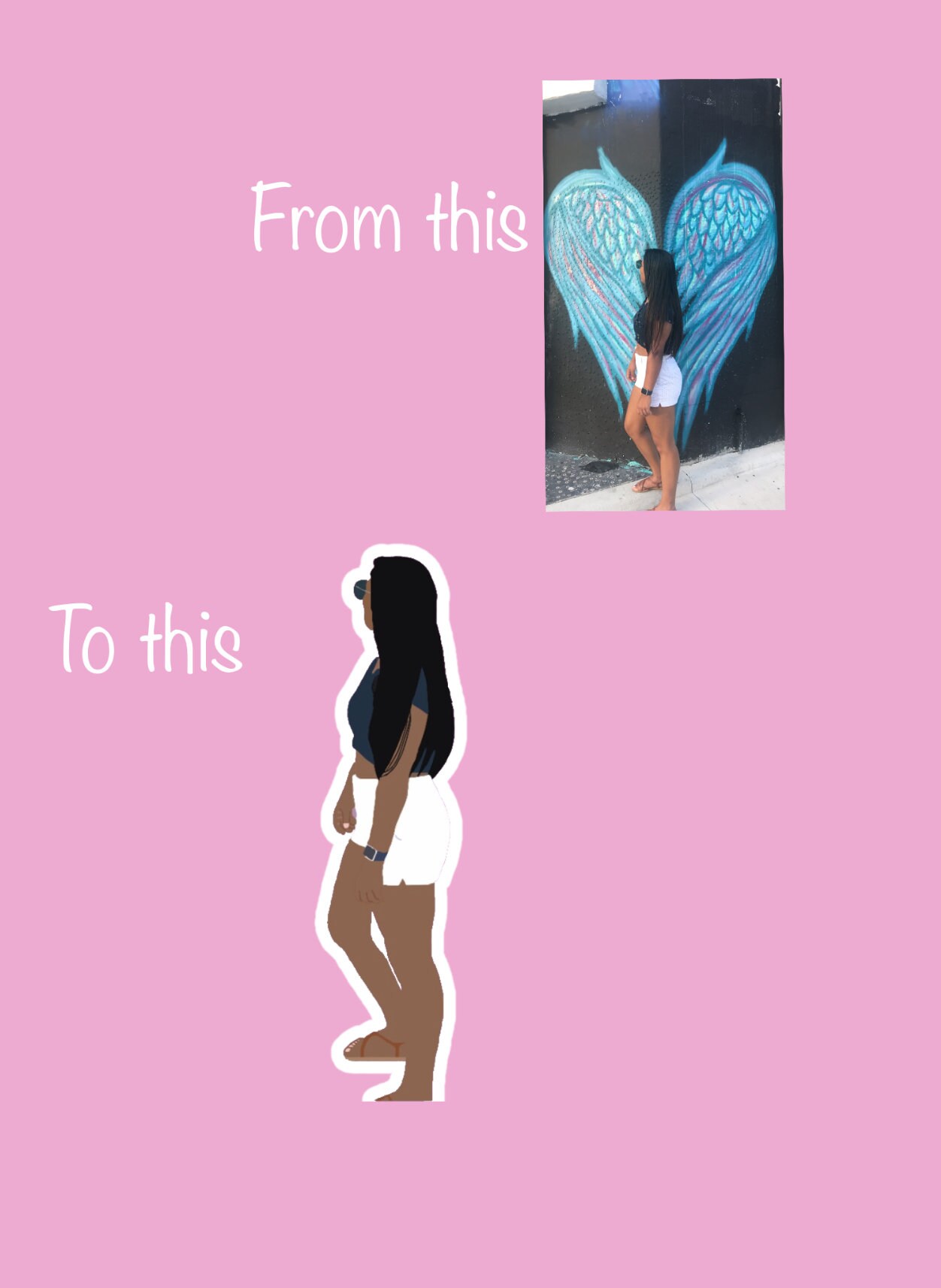 Custom Photo Drawing Sticker, Custom Portrait Sticker, Couple Gifts ...