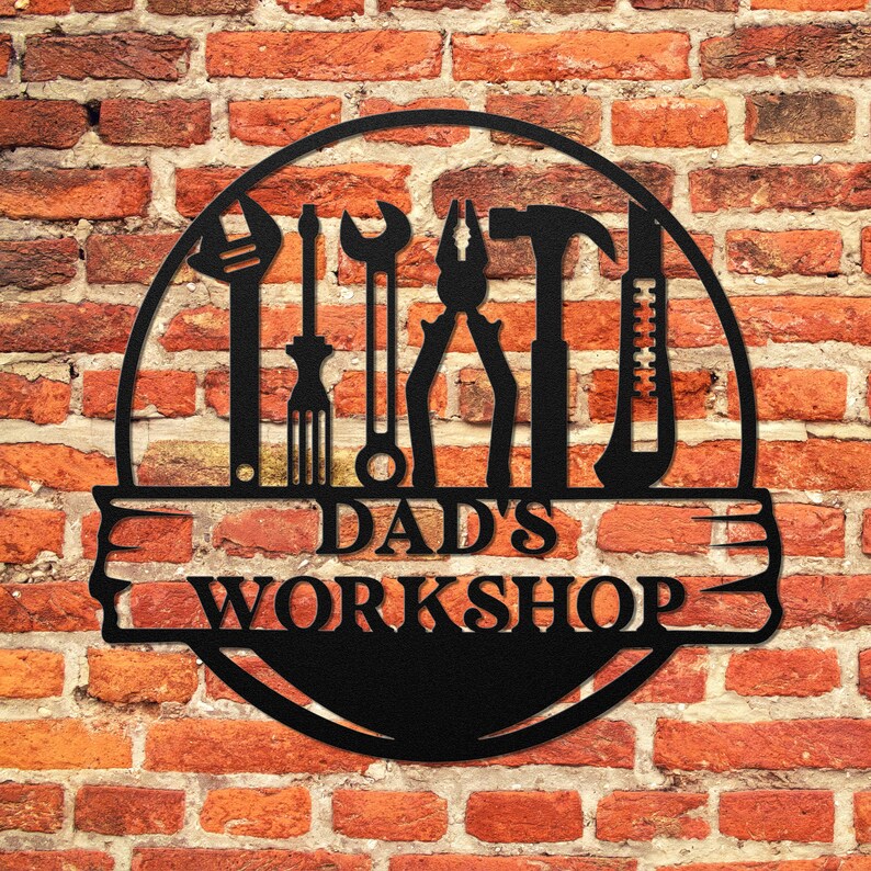 Workshop Sign Custom Workshop Signs Personalized Gifts for - Etsy