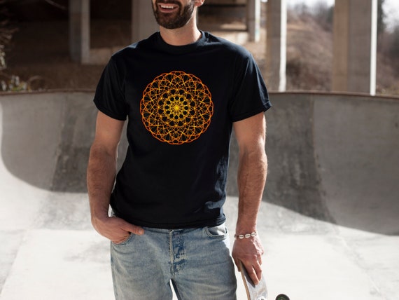 Sacred Geometry Shirt Solar Plexus Chakra Tshirt Third - Etsy