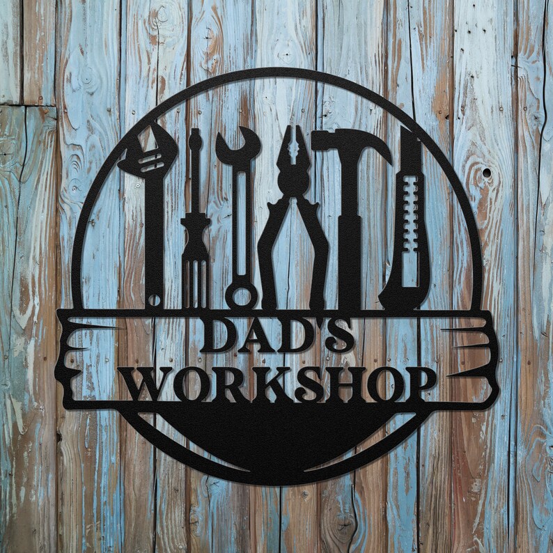 Workshop Sign Custom Workshop Signs Personalized Gifts for - Etsy