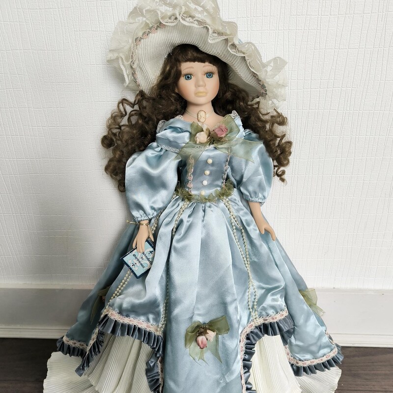 Large Porcelain Doll - Etsy