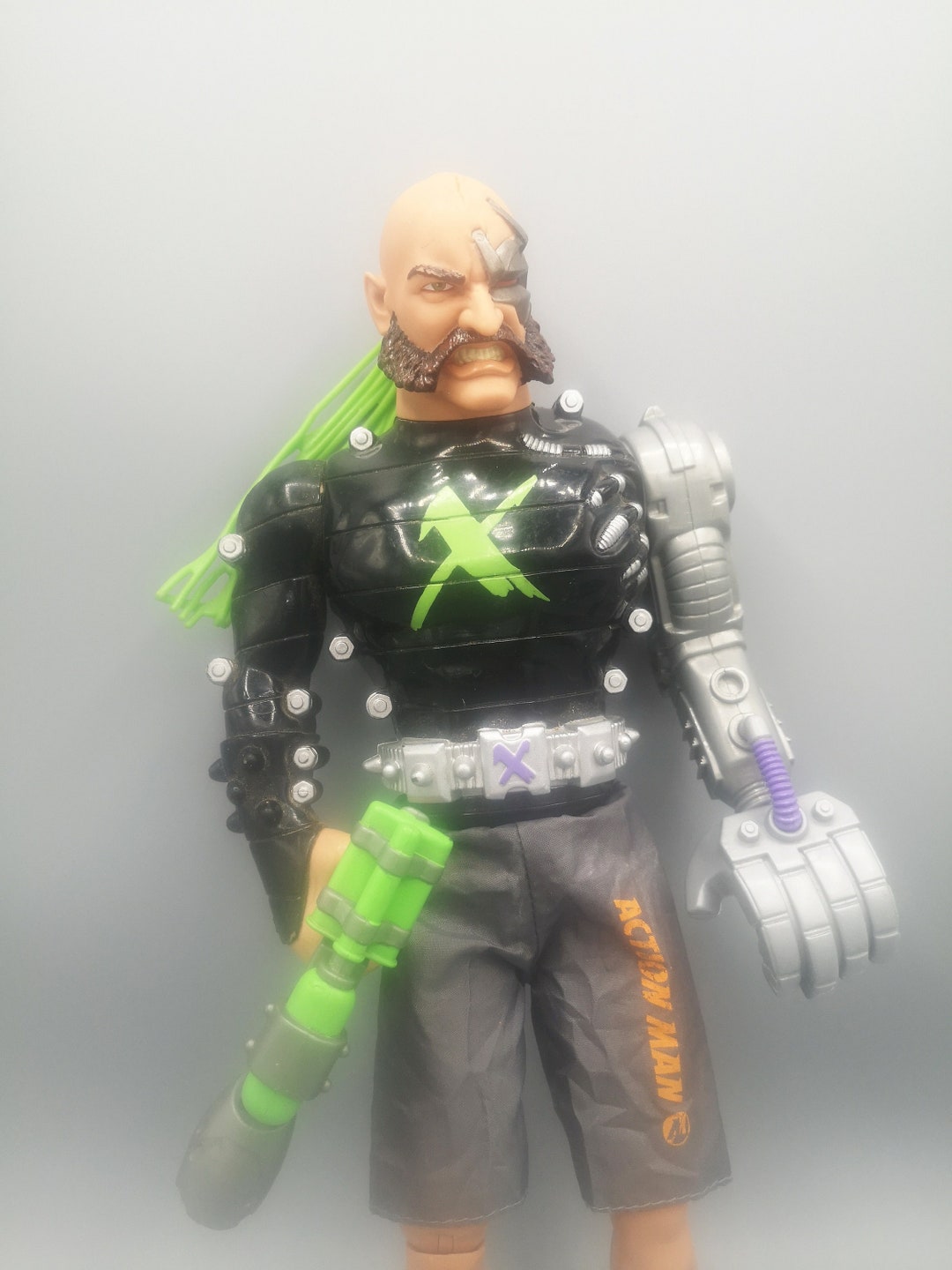 Vintage Action Man Collectible Figure Dr. X, Hasbro 2000, Full Outfit ...