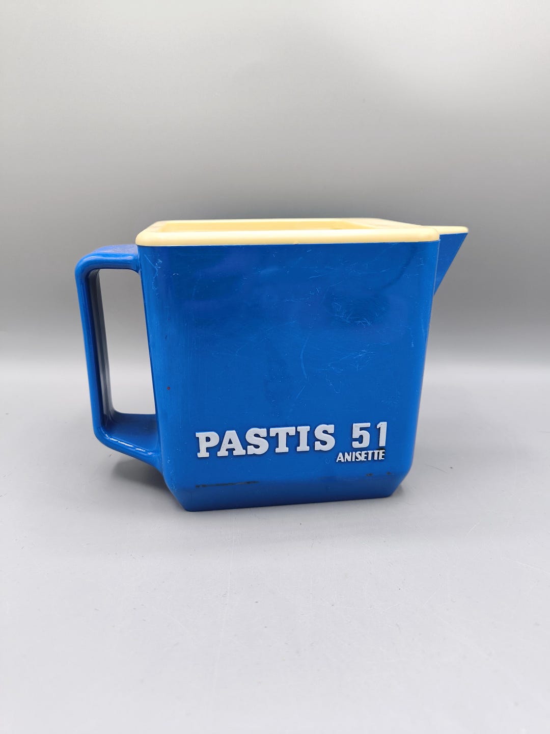 Vintage Jug Pastis Anisette 51, Pernod 45, Blue Pastis Jug 1960-70s ...
