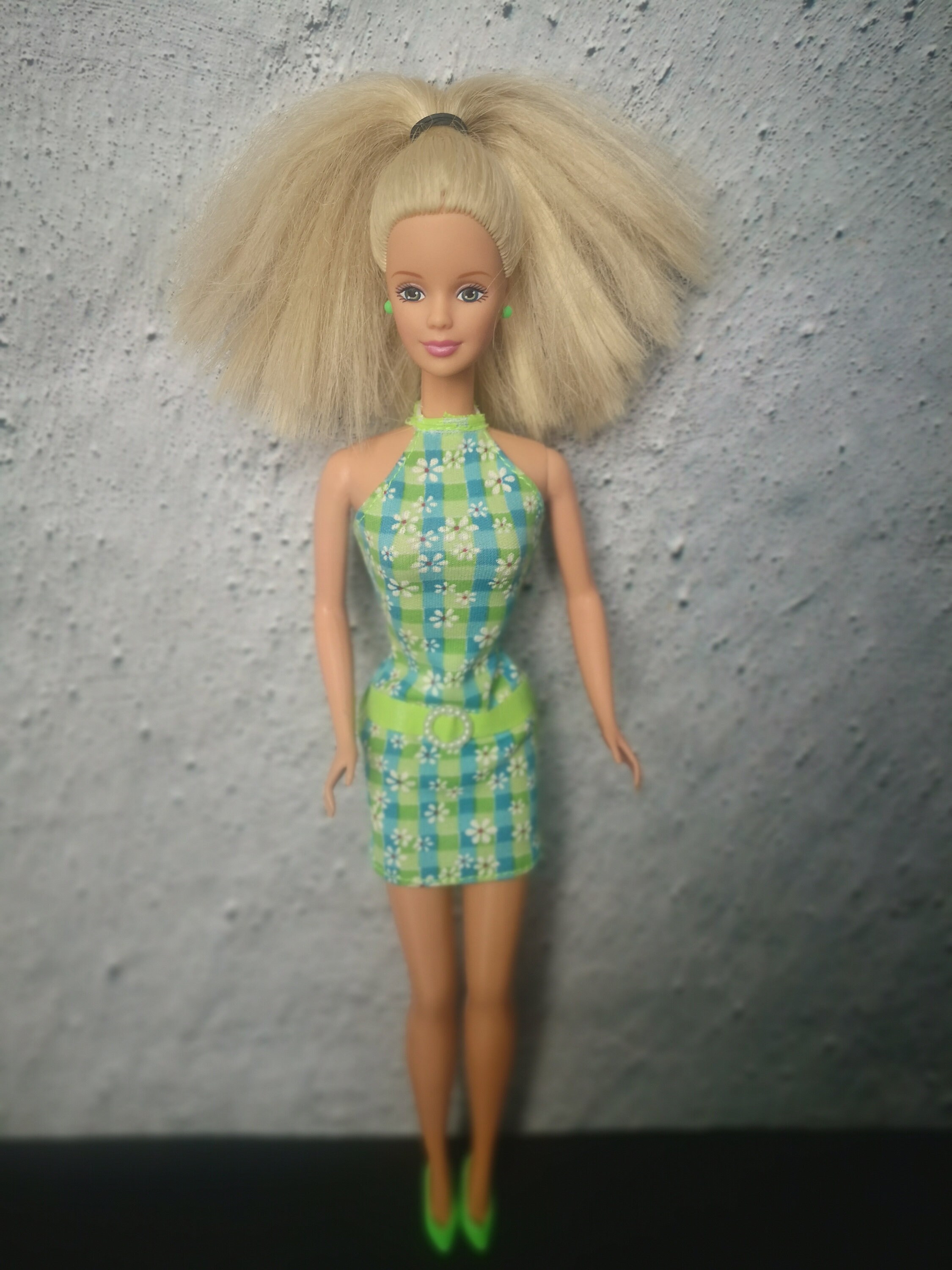Vintage Pretty in Plaid Barbie 1998 Bob Mackie Face Mold - Etsy