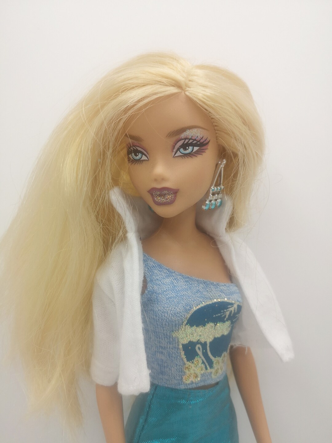 Vintage My Scene Barbie, Collectible Doll Mattel 1999, Blonde With Blue ...