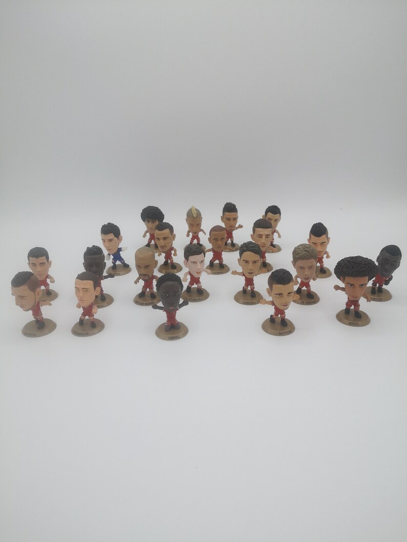Vintage Collectible Football Player Figurines Soccerstarz - Etsy