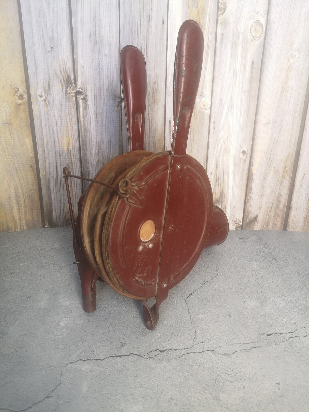 Vintage Bellows, Vintage Fire Blower, 2 in 1 Flame Blower and Vineyard ...