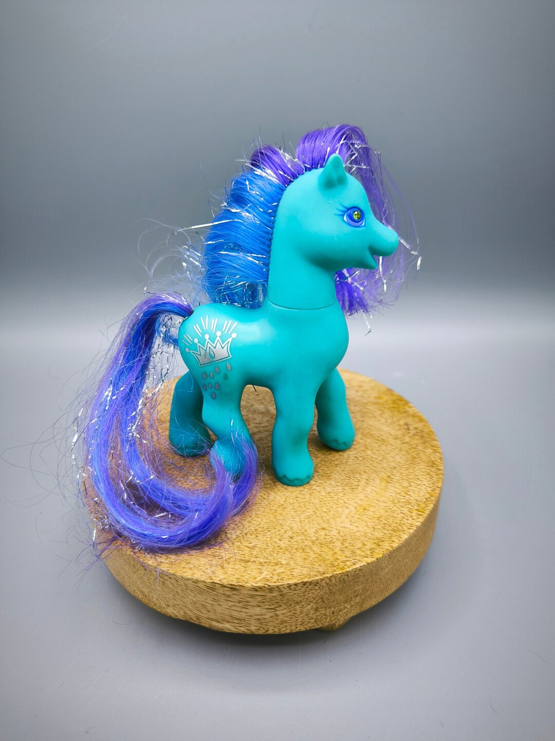 Vintage MLP G2 Princess Silver Rain 2000, Collectible Pony Hasbro, Very ...