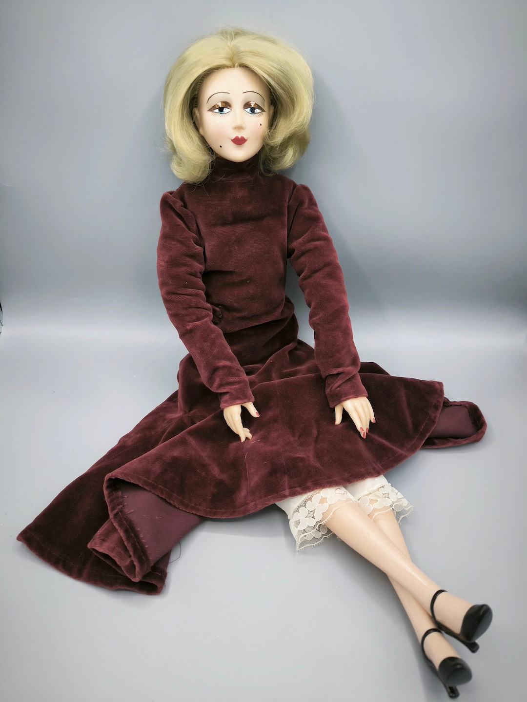 Vintage Boudoir Doll Nouvelle Vogue Zanini & Zambelli 1960-1970s ...