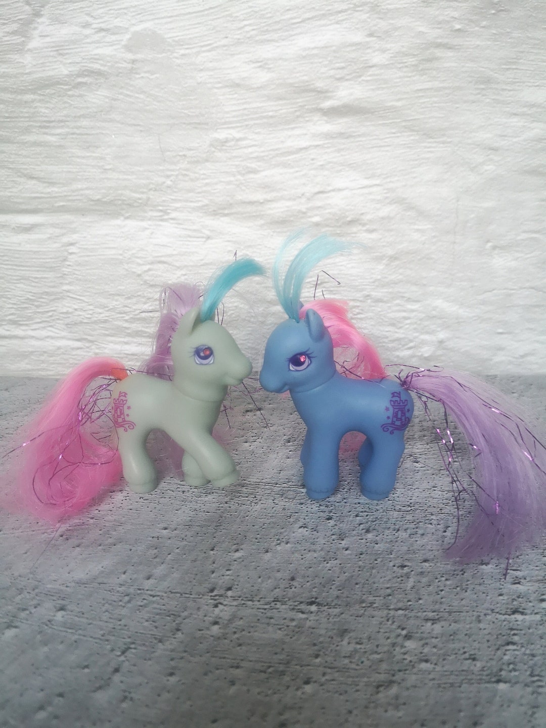 Vintage My Little Pony G2 Royal Twins Babies Jewel and - Etsy