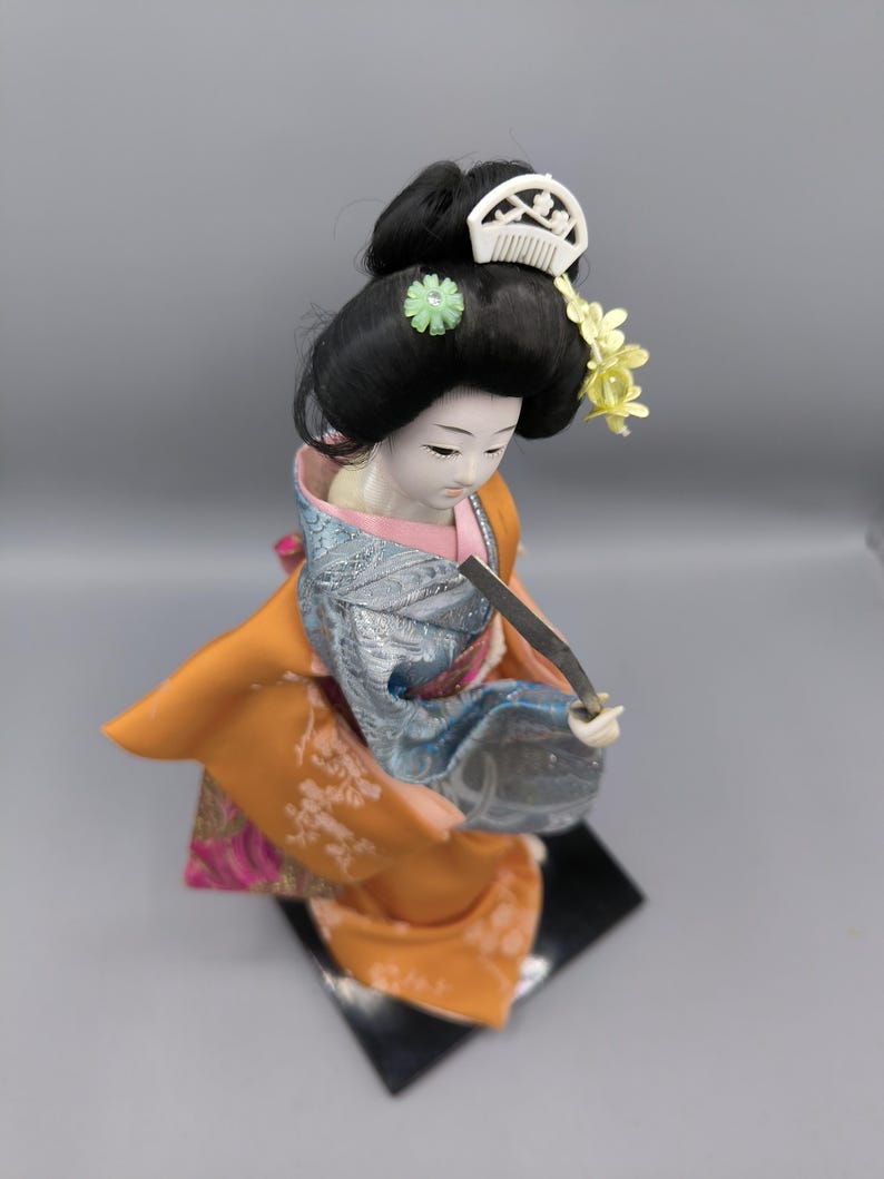 Vintage Geisha Doll, Collectible Japanese Doll, Gift for a Collector - Etsy