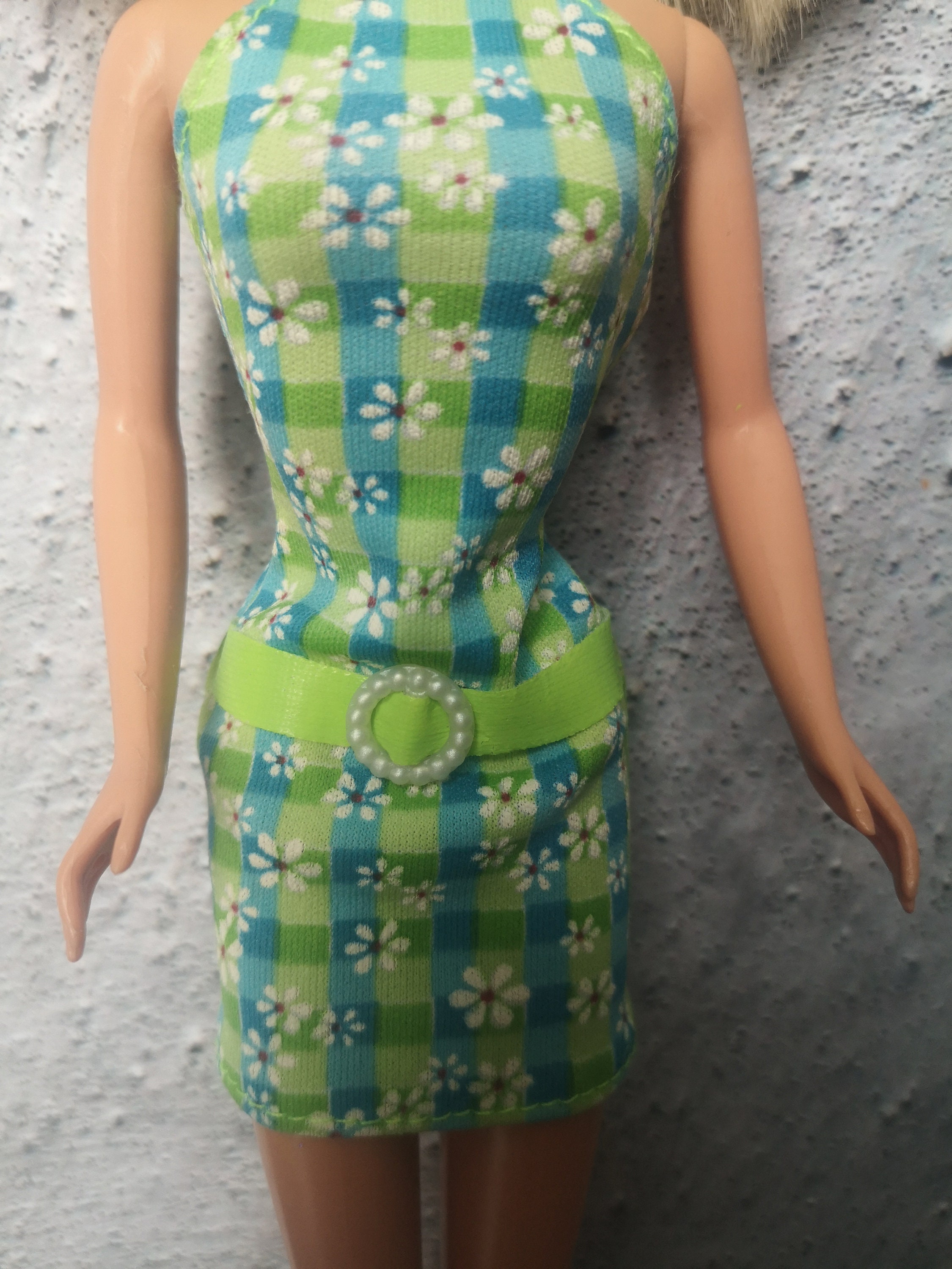 Vintage Pretty in Plaid Barbie 1998 Bob Mackie Face Mold - Etsy
