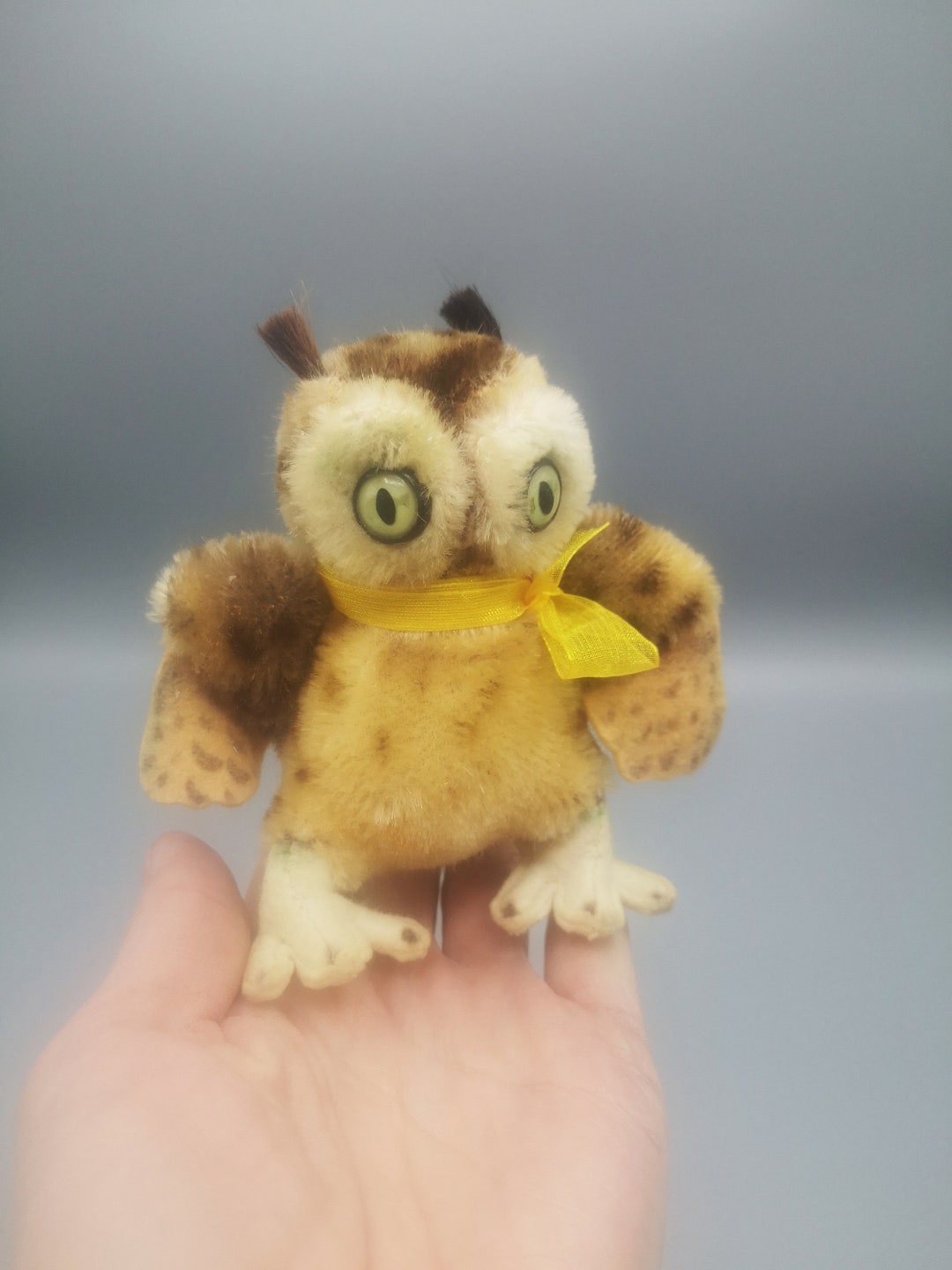 Vintage Owl Wittie Steiff 1960s, Steiff Collectible Soft Toy, Germany ...