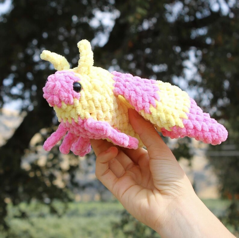 Crochet Amigurumi Moth Plushie - Etsy