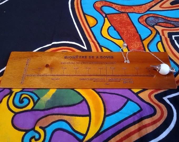 Bovis Scale Ruler, Vibration Rate, Vital Energy, Pendulum, Bovis Unit ...