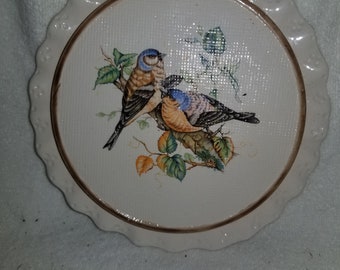 Blue Bird Plate | Etsy