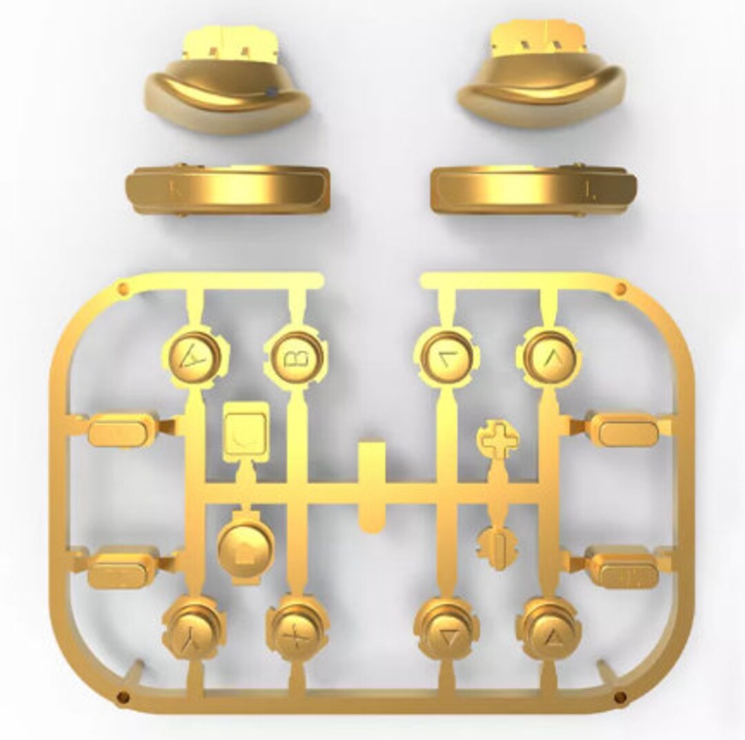 Custom Chrome Nintendo Switch Joy Con Button Replacements - Etsy Australia