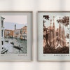 World Travel Art Prints, Watercolor Travel Gallery Set, City ...