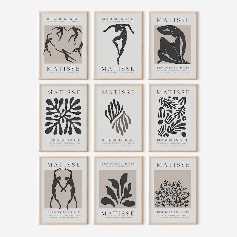 Matisse Cut Outs - Etsy