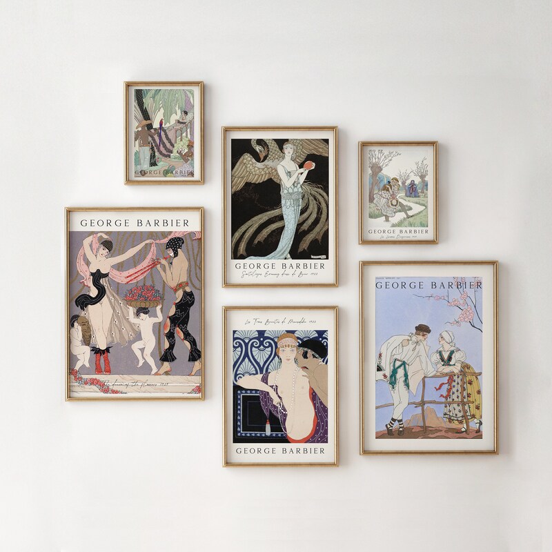 George Barbier - Etsy