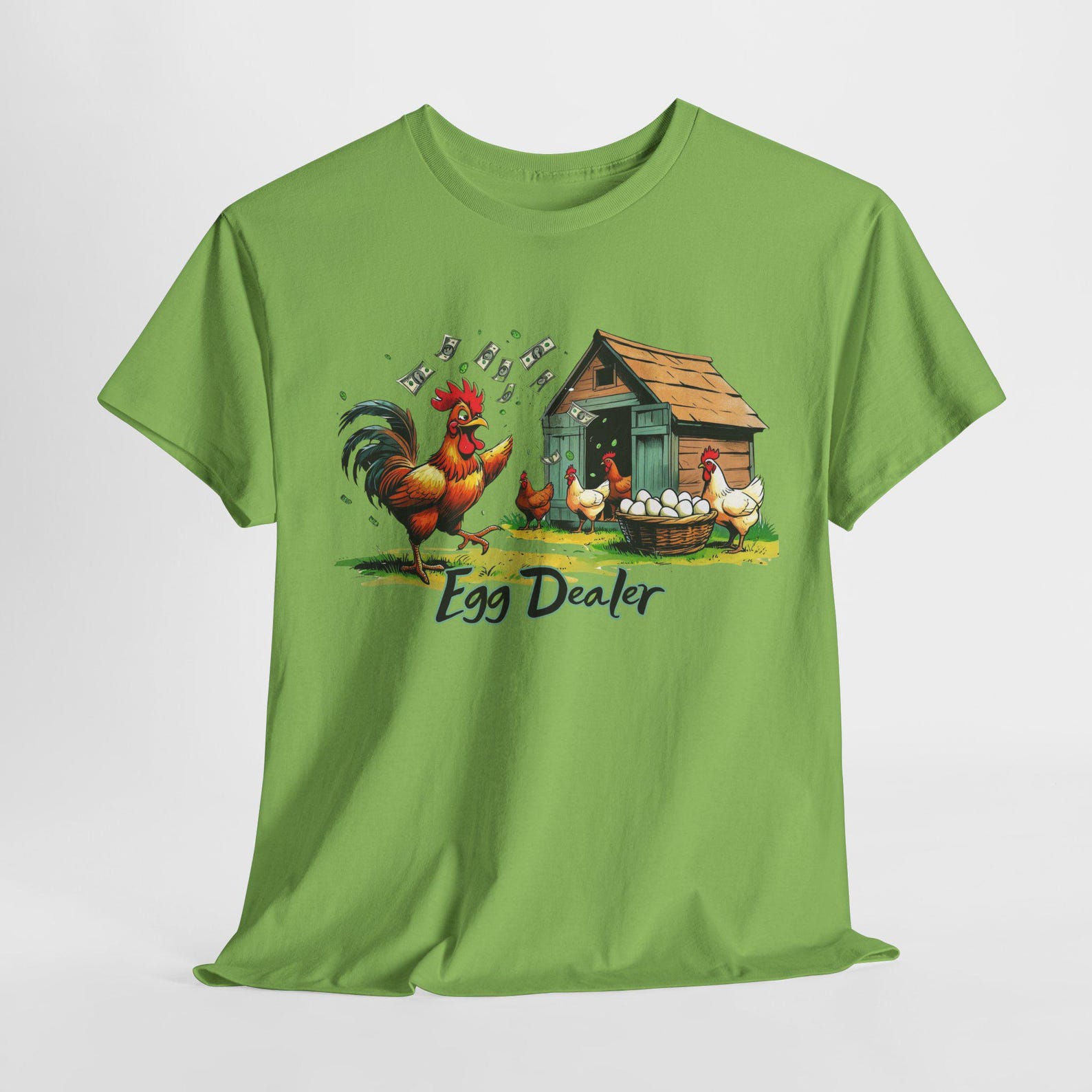 Funny Egg Dealer T-shirt, Farm Life Tee, Unisex Graphic Tee, Hen Lover ...