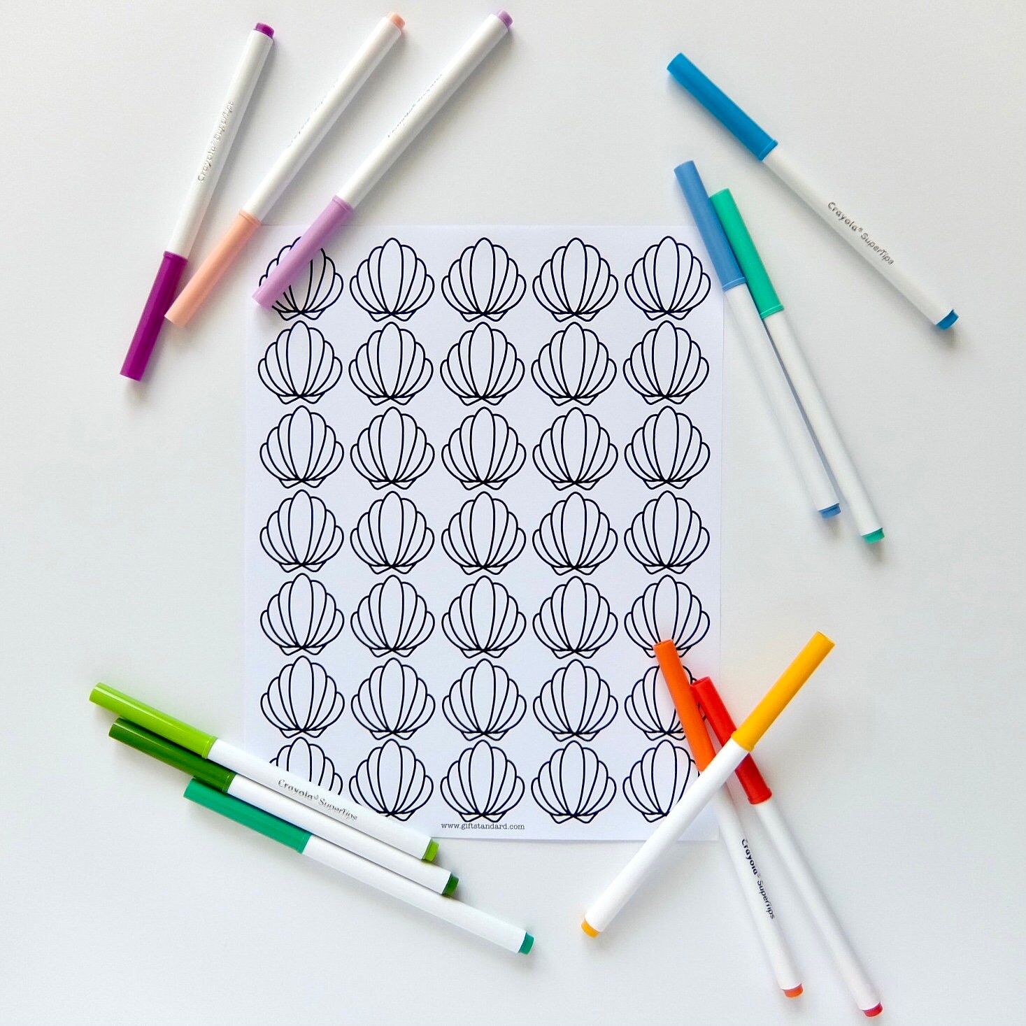 Ocean Fun Coloring Page Bundle - Etsy