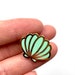 Mermaid Clamshell Pin Mint - Etsy