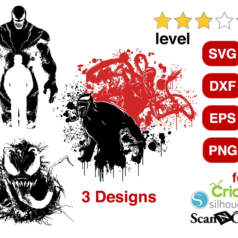 Venom Svg - Etsy