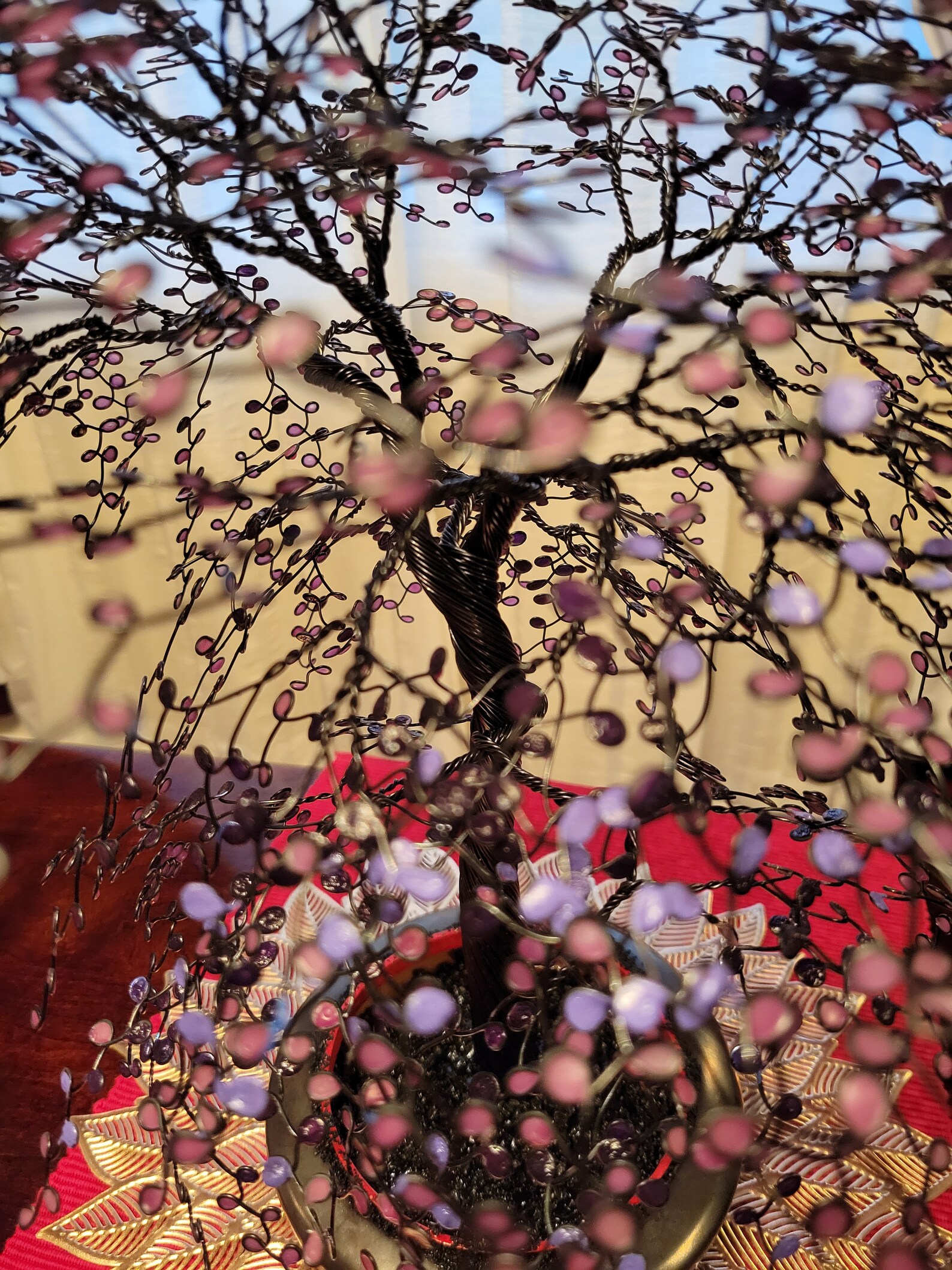 Plum Blossom Wire Tree - Etsy