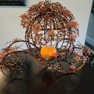 Wire Pumpkin Cinderella Carriage - Etsy