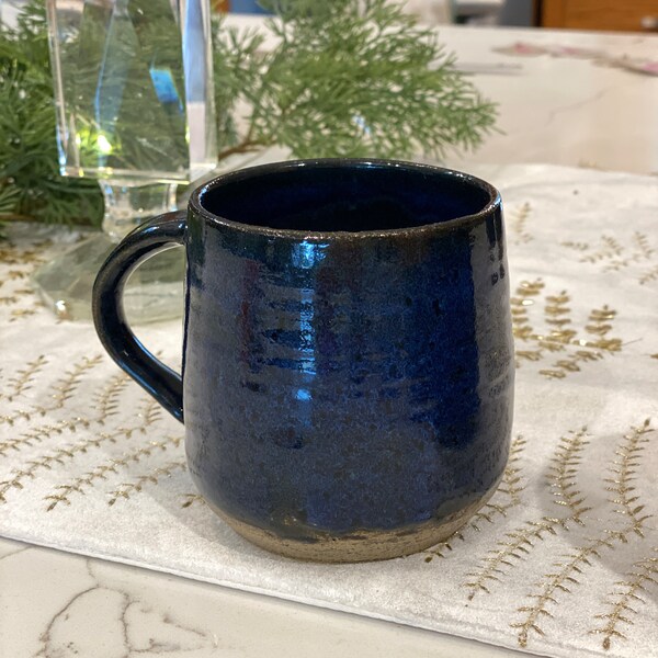 Cobalt Blue Mugs - Etsy