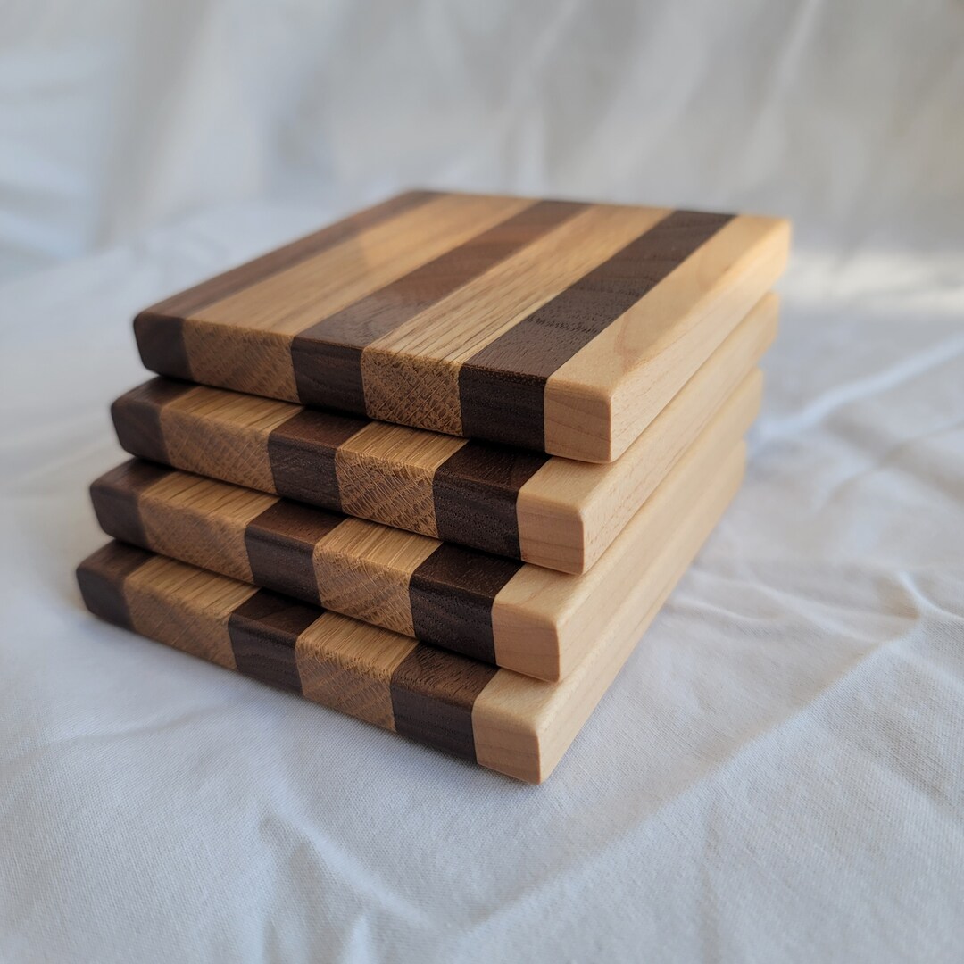 Wood Coasters - Etsy