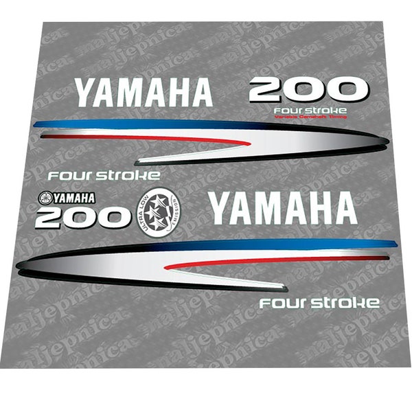 Yamaha Outboard Decals 200 Hp Four Stroke - Etsy