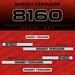 Caterpillar Equipment Machinery 200x39mm 4pcs Aftermarket Decal ...