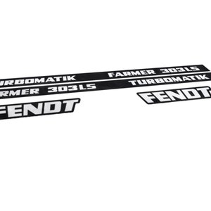Fendt Farmer 303 LS Turbomatik Aftermarket Replacement Tractor Decal ...