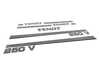 Fendt 260 V Aftermarket Replacement Tractor Decal Sticker Set | Etsy