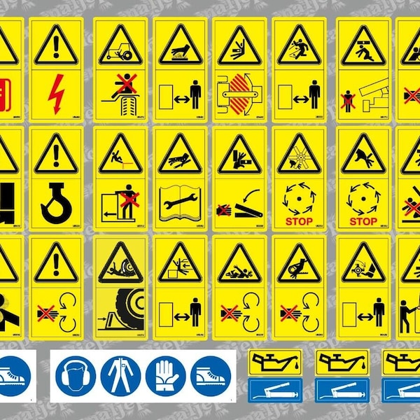 Equipment Stickers - Etsy