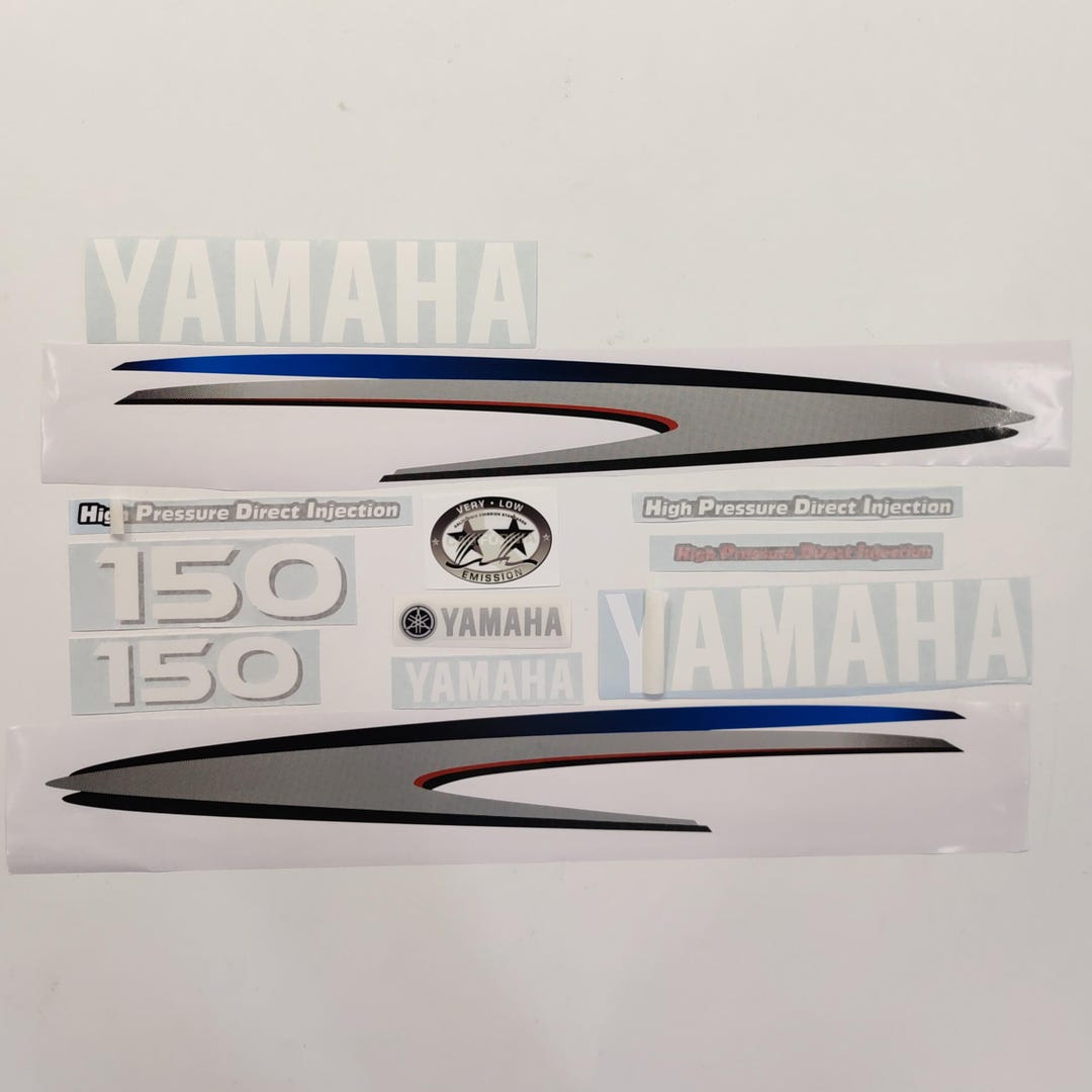 Yamaha 150 HPDI (2002-2006) Aftermarket Replacement Outboard Decal ...