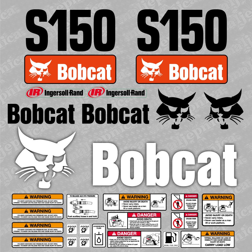 S150 Bobcat Loader Aftermarket Decal / Aufkleber / Adesivo / - Etsy