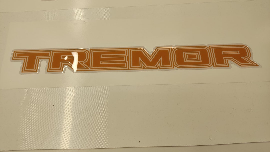 Tremor 3D Aftermarket Replacement Decals for Truck Bed Side 2pcs ...