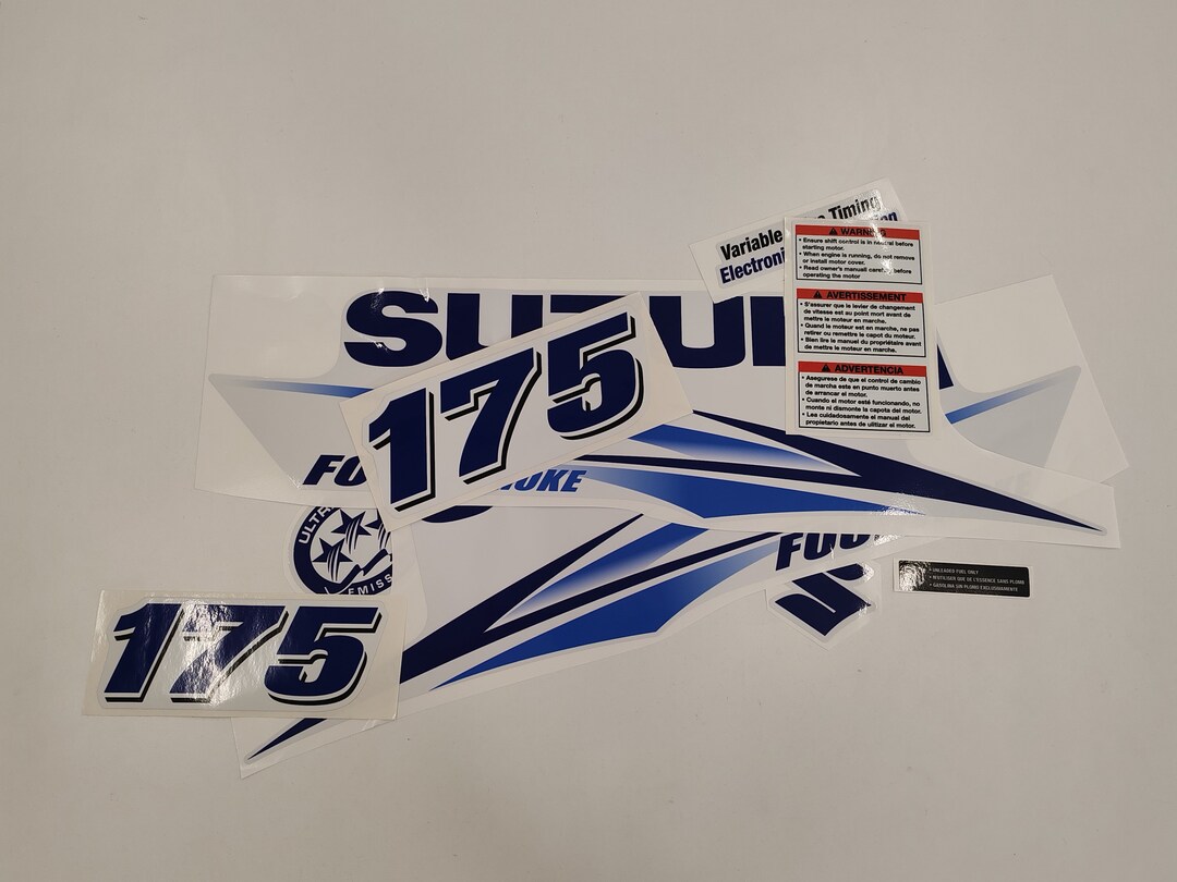 Suzuki 175 Four Stroke BLUE (2010) Aftermarket Replacement Outboard ...