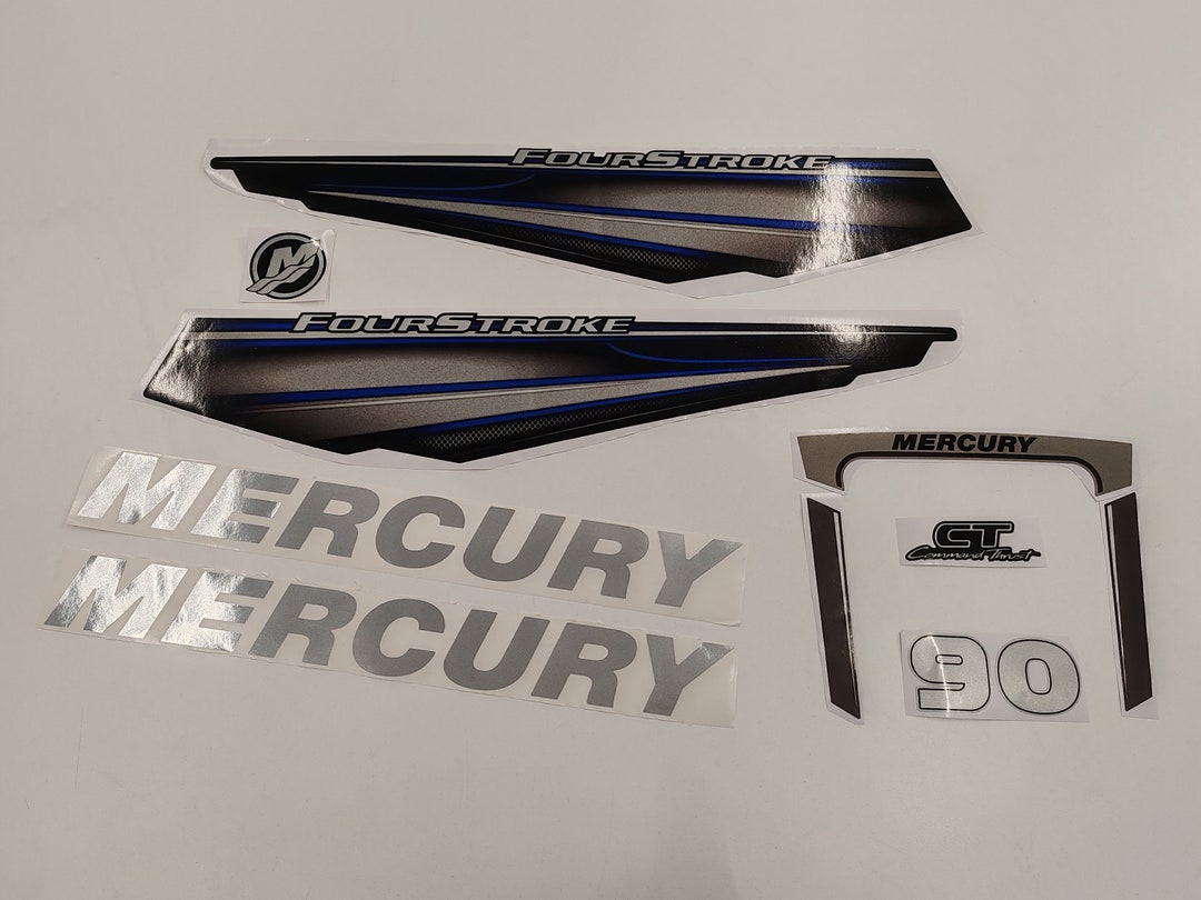 Mercury 90 Four Stroke 2013+ BLUE Aftermarket Replacement Outboard ...