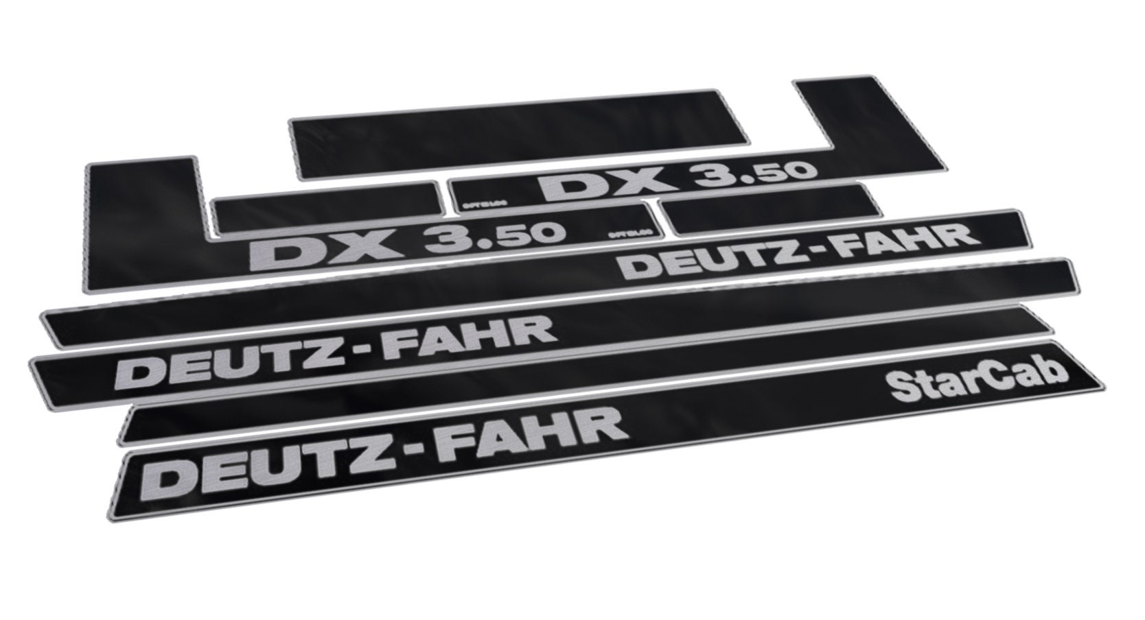 Deutz Fahr DX 3.50 Star Cab Aftermarket Replacement Tractor Decal ...