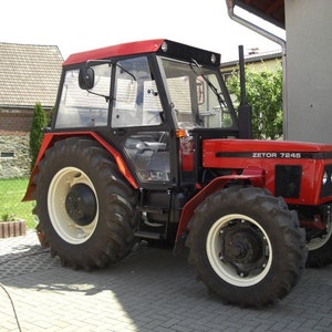 Zetor 7245 Aftermarket Tractor Decal / Aufkleber / Adesivo / Sticker ...