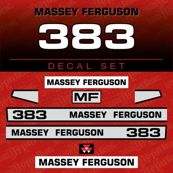 Massey Ferguson Decal - Etsy