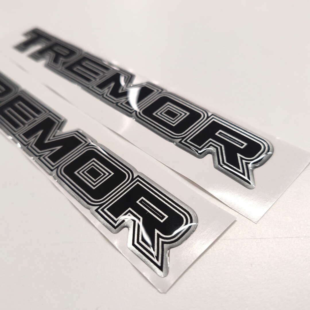 Tremor 3D Aftermarket Replacement Decals for Truck Bed Side 2pcs ...
