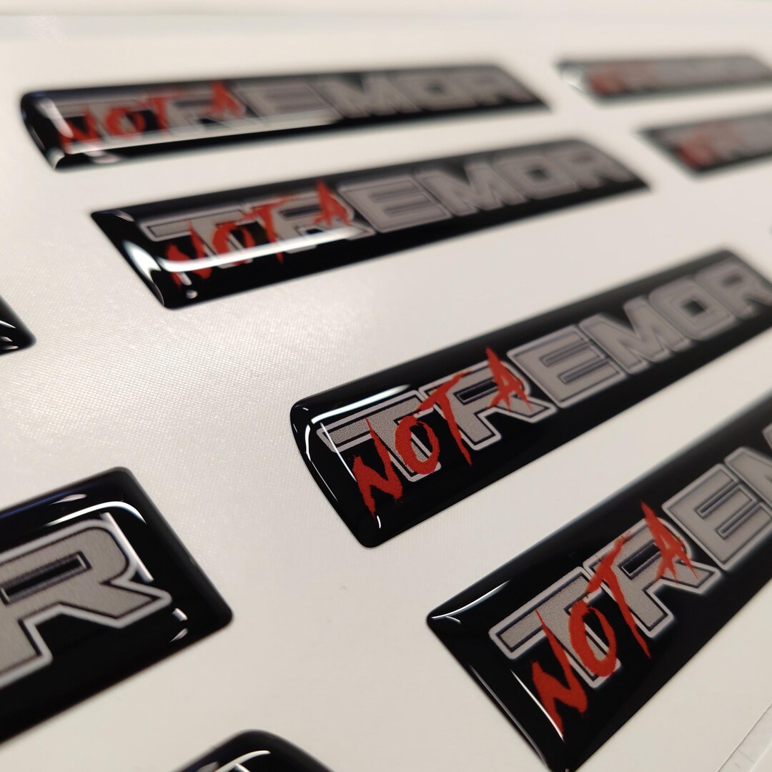 Tremor 3D Aftermarket Replacement Fender Decals for 2023 and 2024 Ford ...