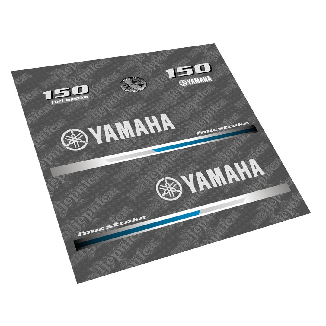 Yamaha 150 Four Stroke (2013) Outboard Decal Sticker Set - Etsy