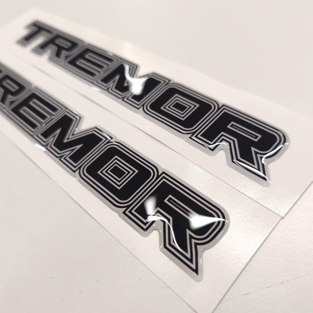 Tremor 3D Aftermarket Replacement Decals for Truck Bed Side 2pcs ...
